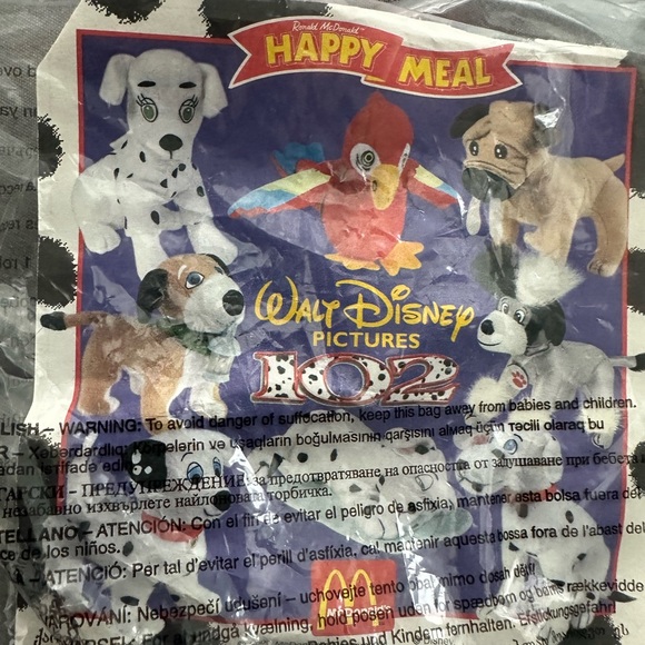 Disney | Other | Nwt 20 Disney Mcdonalds 102 Dalmatians Plush Happy ...